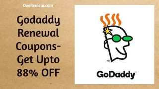 Godaddy Renewal Coupons- Get Upto⚡️88% On Godaddy Renewal - OveReview